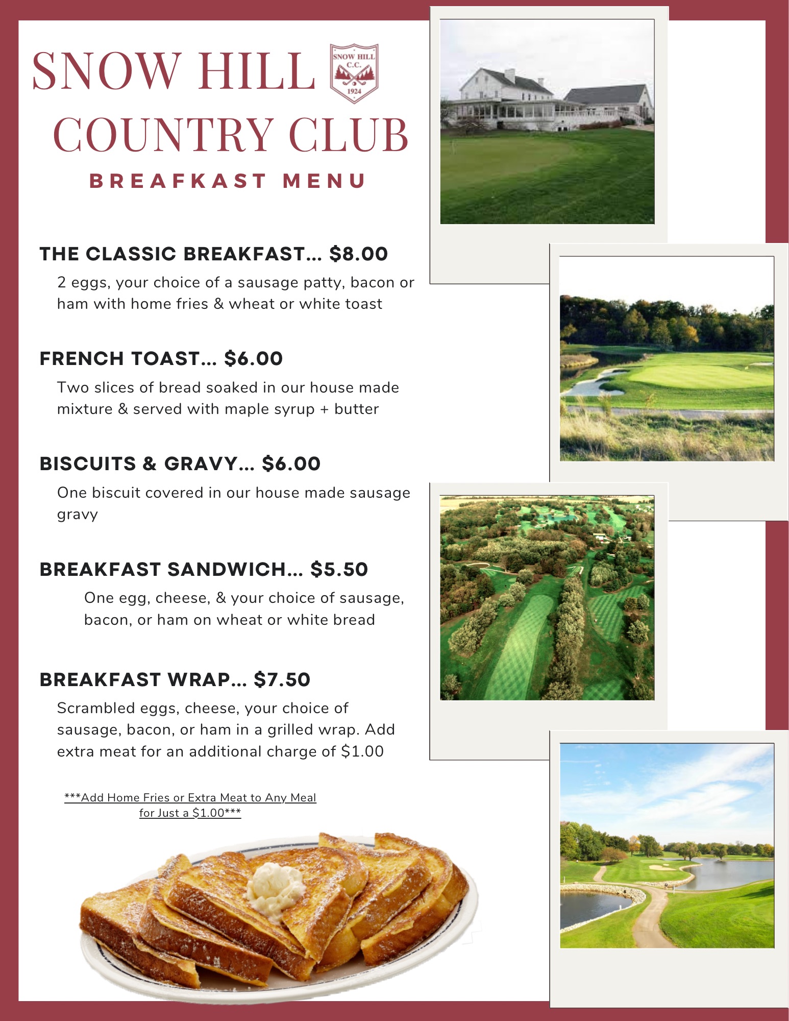 Snow Hill Tavern - Snow Hill Country Club